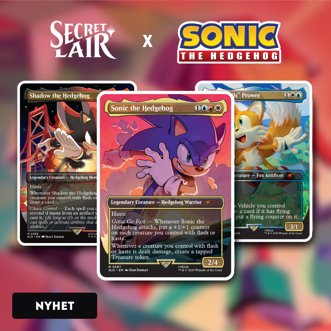 Secret Lair x Sonic The Hedgehog – Manaheim.no 🧙‍♂️